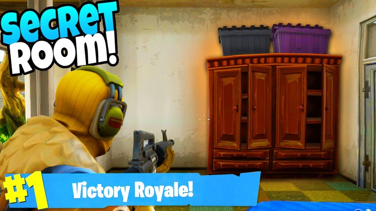 The NEW SECRET CHEST ROOM in Fortnite: Battle Royale (New City Chest ...