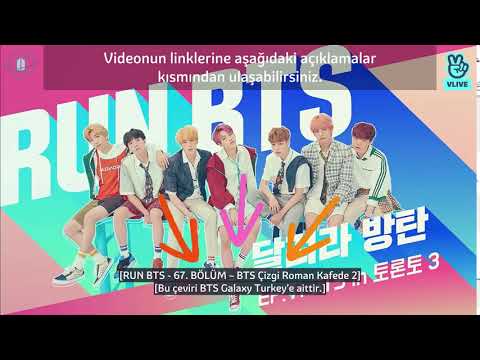 [Türkçe Altyazılı] RUN BTS! 67 Bölüm