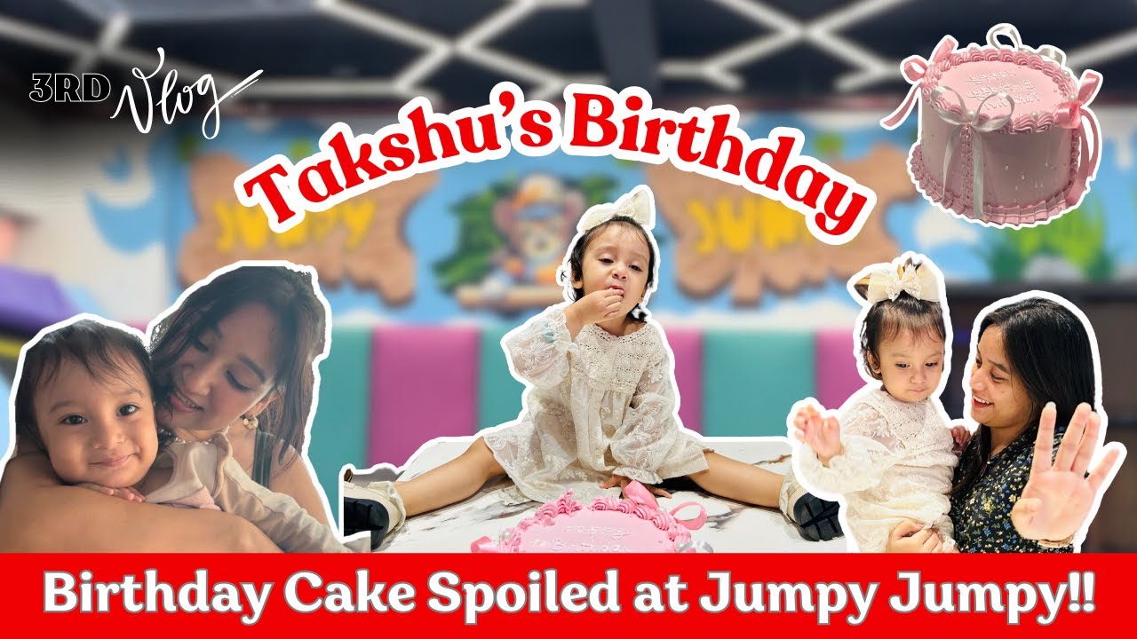 Tashu's Birthday Bash at JUMPY JUMPY ️| Best Trampoline Park in East Delhi | Jumpy Jumpy Mayur ...