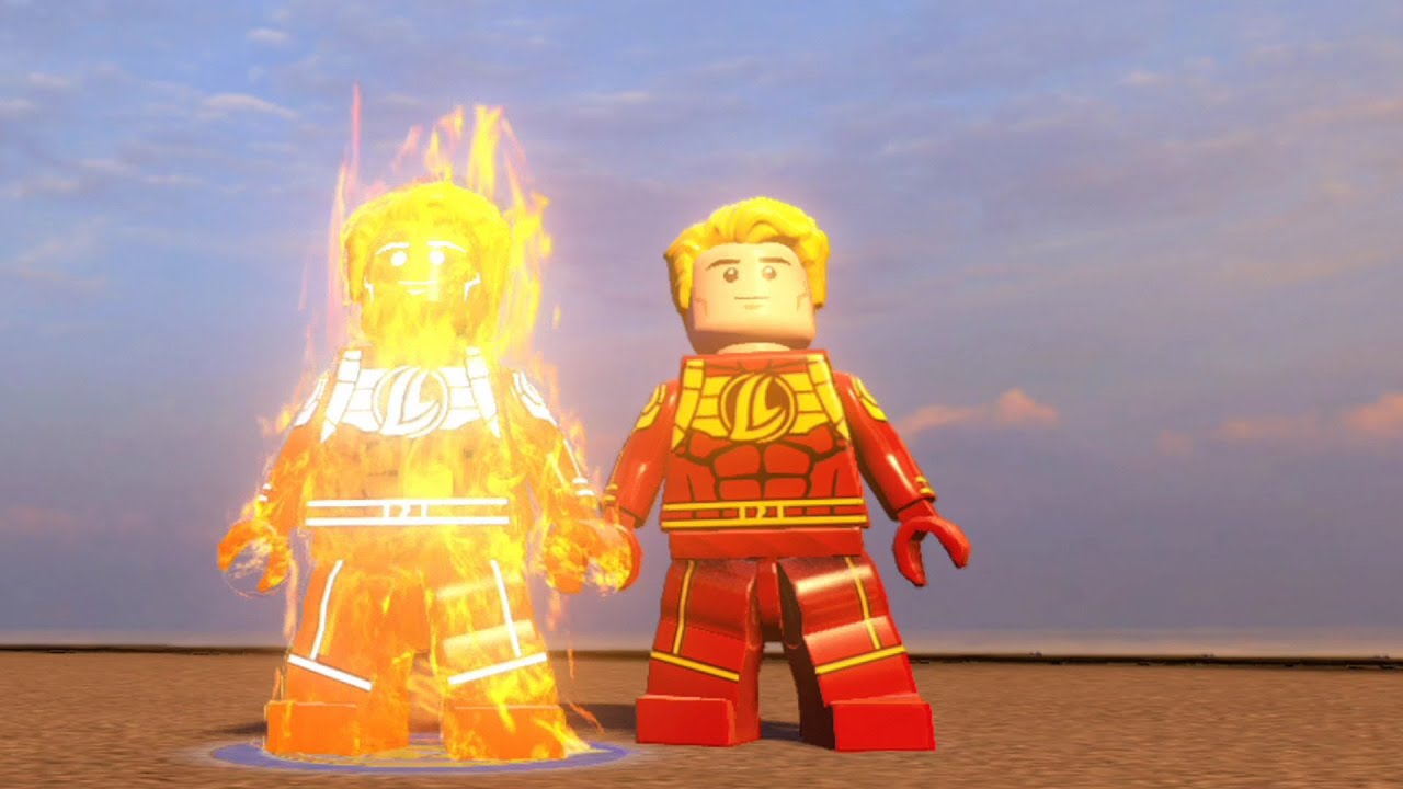 LEGO Marvel's Avengers - Human Torch | Free Roam Gameplay [HD 1080p ...