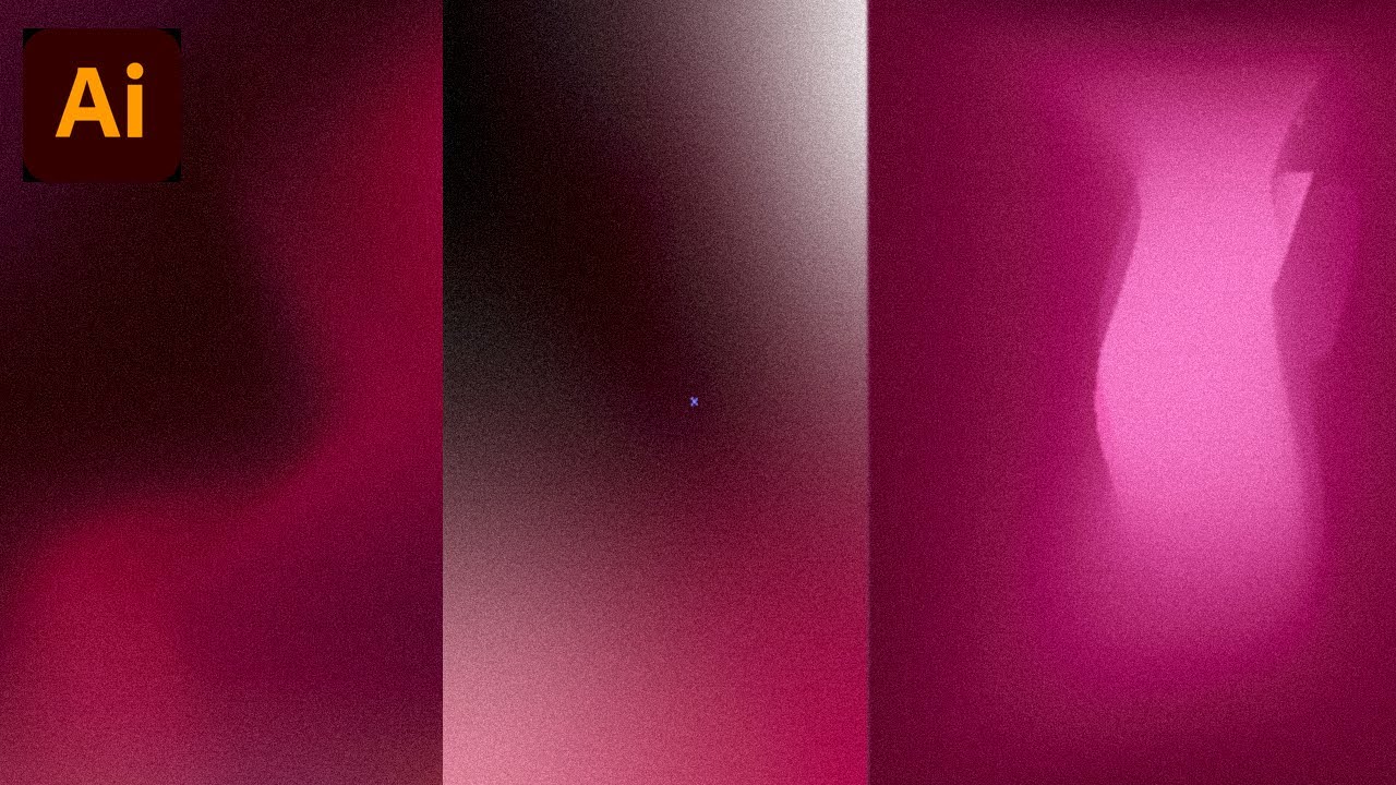 Adobe Illustrator Mesh Gradients: How to Create a Mesh Gradient using ...