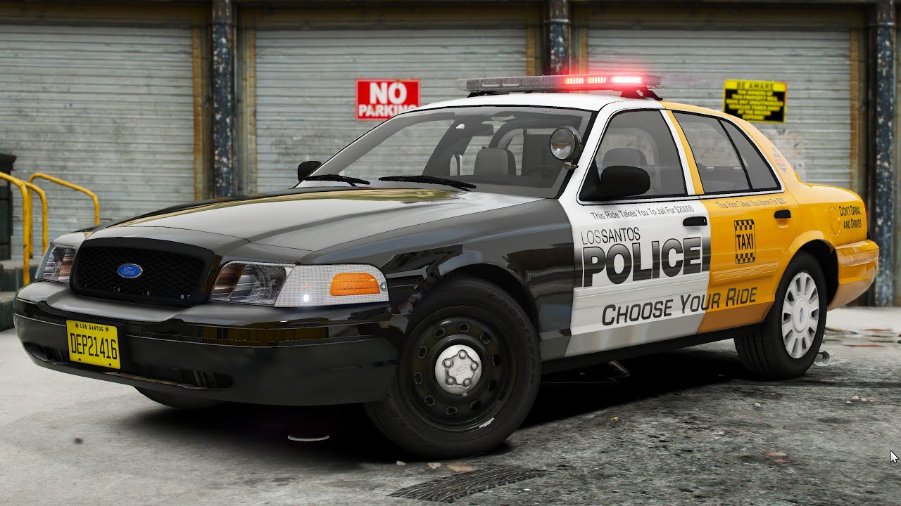 NEW | Police/Taxi DWI CVPI | 4K | #lspdfr #4k - YouTube