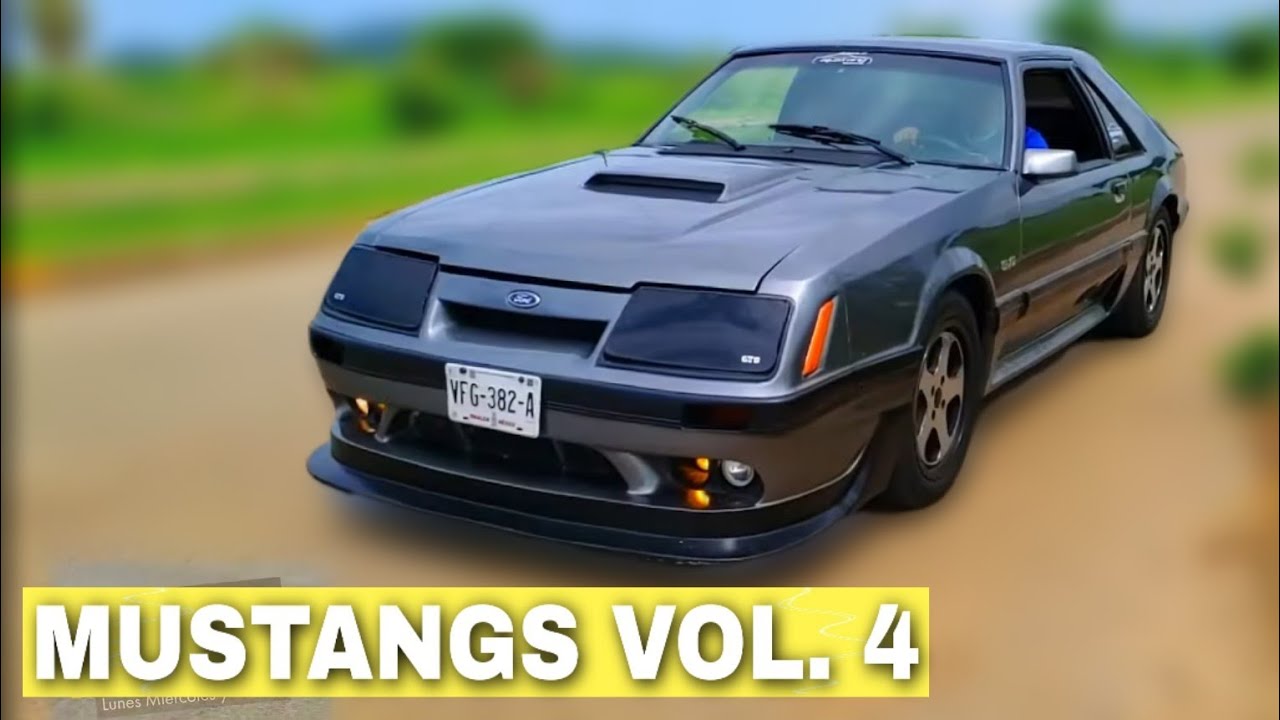 MUSTANG FOX 1985 Auto Deportivo Clasico, Tuneado! - YouTube