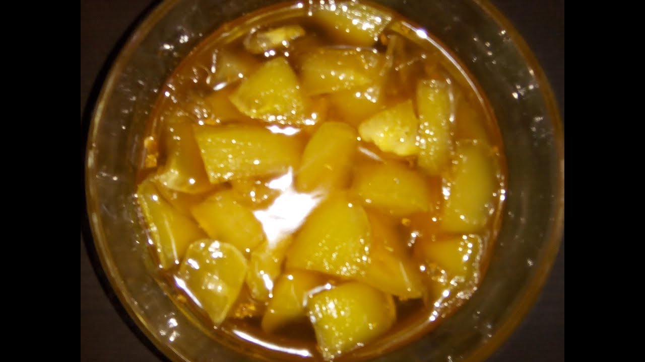 How to make Aam ka Murrabba ( आम का मुरब्बा ).recipe Raw mango murabba ...