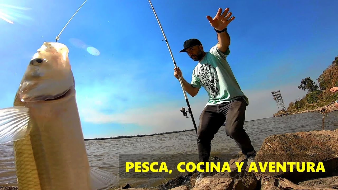 Días de mucha PESCA Y COCINA, "Aventura", PESCA URBANA - YouTube