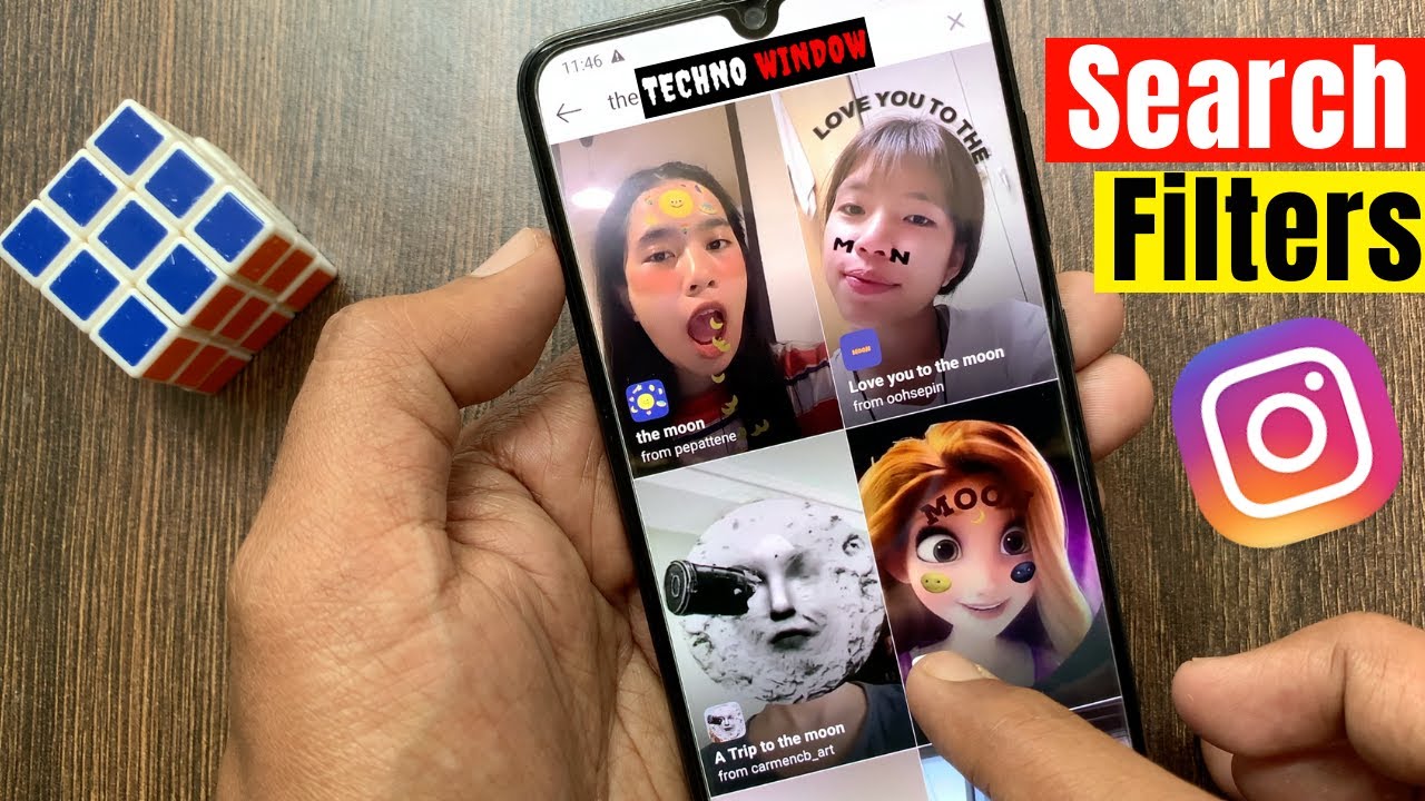 How to Search Story Filters on Instagram | Search IG Filters - YouTube