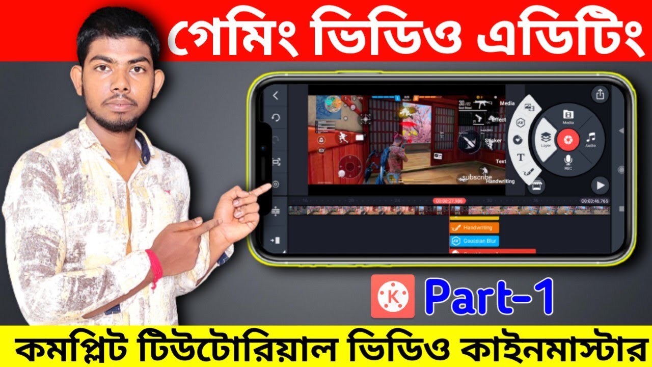 How To Edit Game Video In Kinemaster|Kinemaster Video Editing|gaming ...