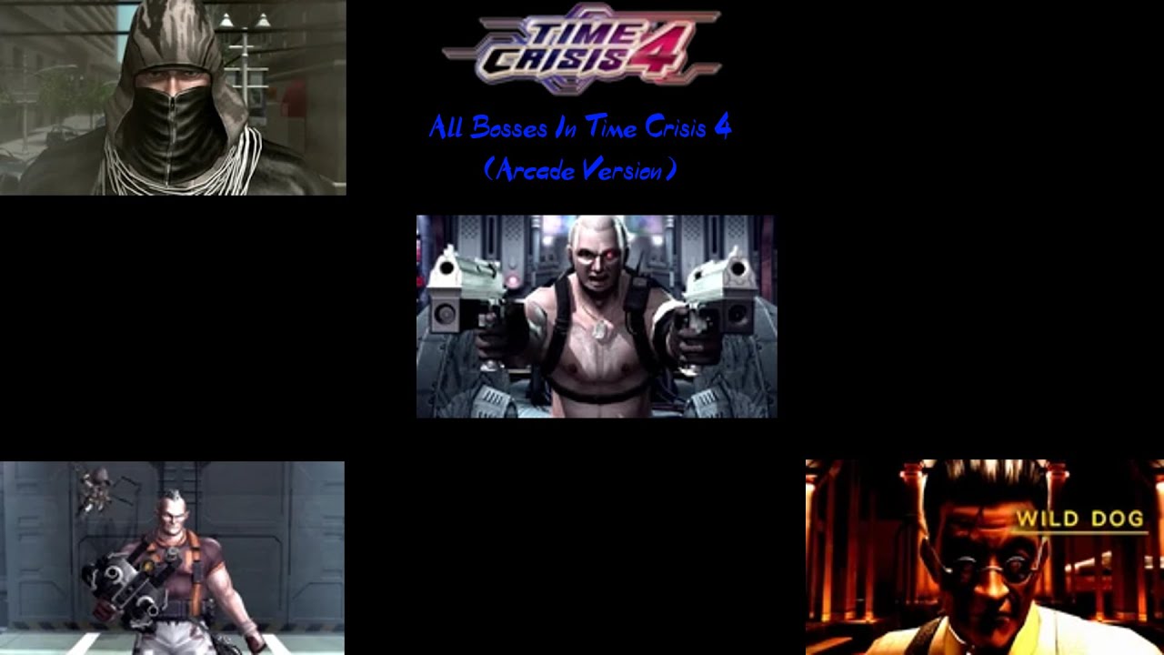 Time Crisis 4 (PS3) All Bosses (Arcade Version) | 4K 60FPS | PS3 - YouTube