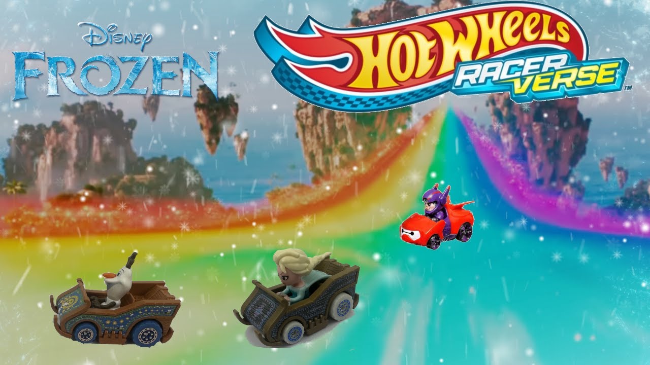 Frozen Race off! Elsa and Olaf join the Racerverse! @HotWheels - YouTube