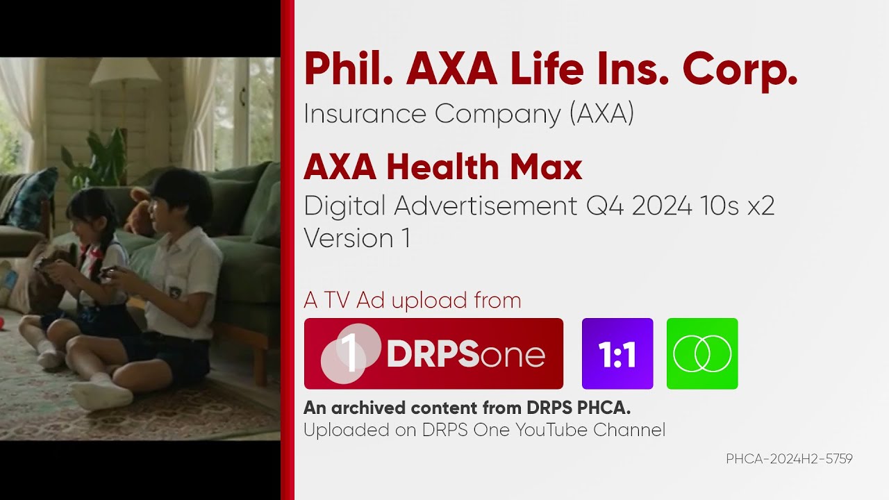 AXA Health Max Digital Ad Q4 2024 10s x2 (Philippines, Version 1) [1:1 ...