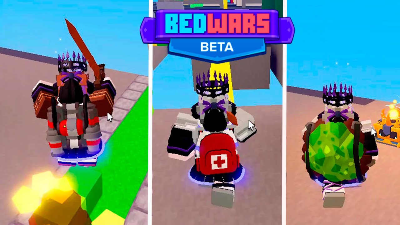 A NOVAS MOCHILAS SÃO MUITO OP? [BED WARS ROBLOX] - YouTube
