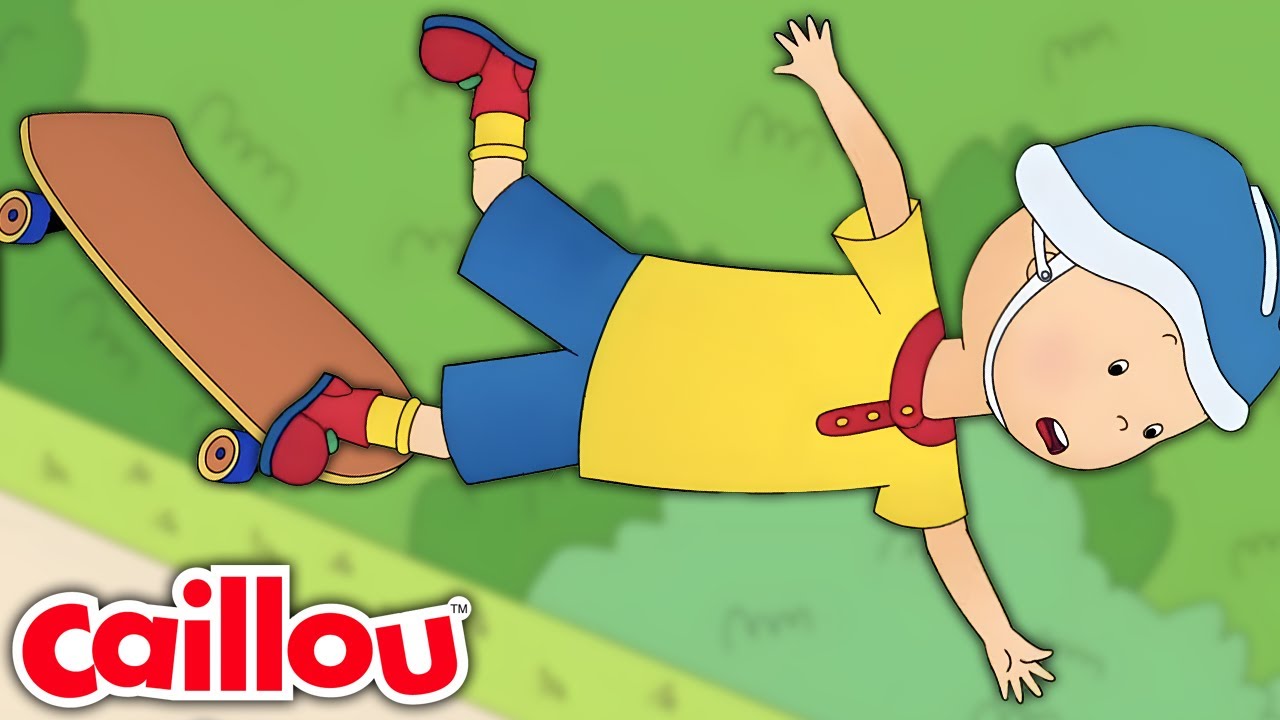 Caillou the Skateboarder | Caillou's New Adventures | Season 3: Episode ...