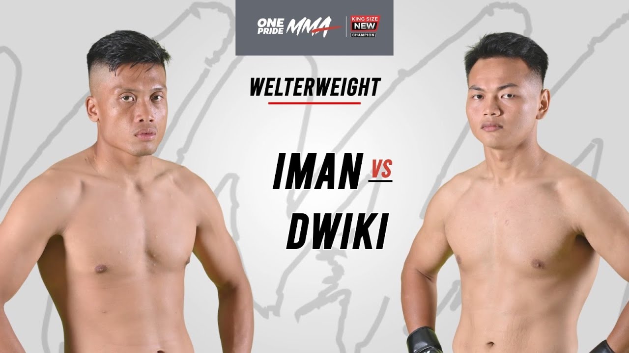 IMAN LESMANA VS DWIKI DARMAWAN | FULL FIGHT ONE PRIDE MMA 77 KING SIZE ...