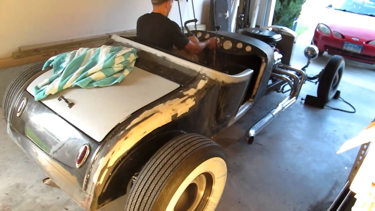 Hot rod start up - YouTube