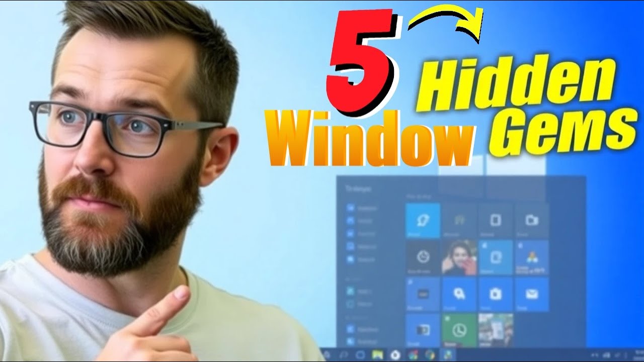 5 hidden Windows features you should be using in 2025 - YouTube