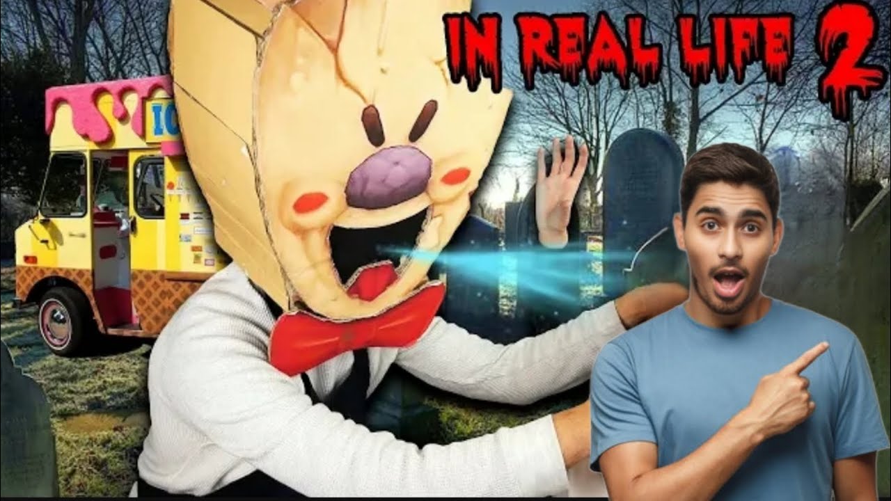 PLAYING ICE CREAM 2 IN REAL LIFE 🧬😱🤫😲🥶🔥 - YouTube
