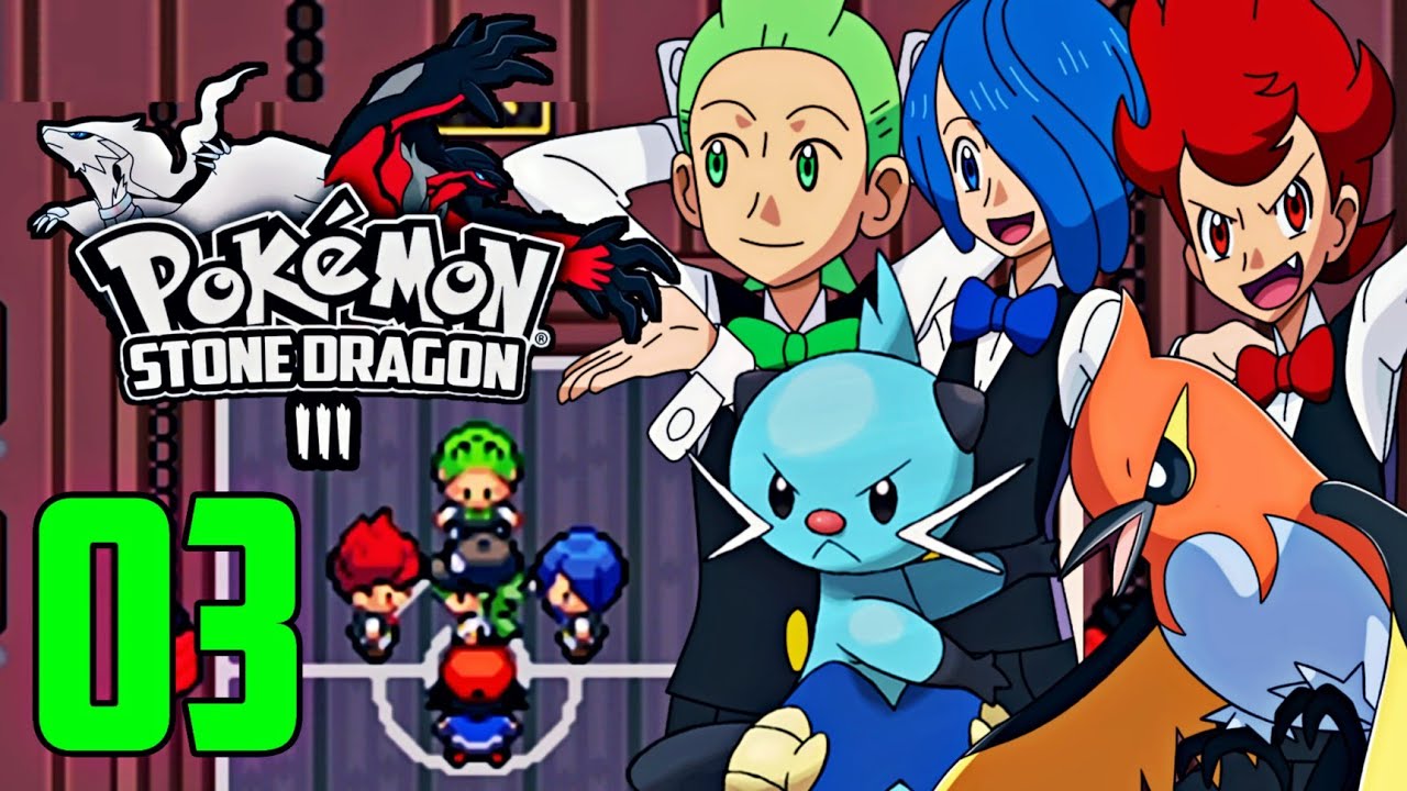 Dual Evolution In 1st Gym Battle 🔥 | Pokemon Stone Dragon 3 Ep 03 - YouTube