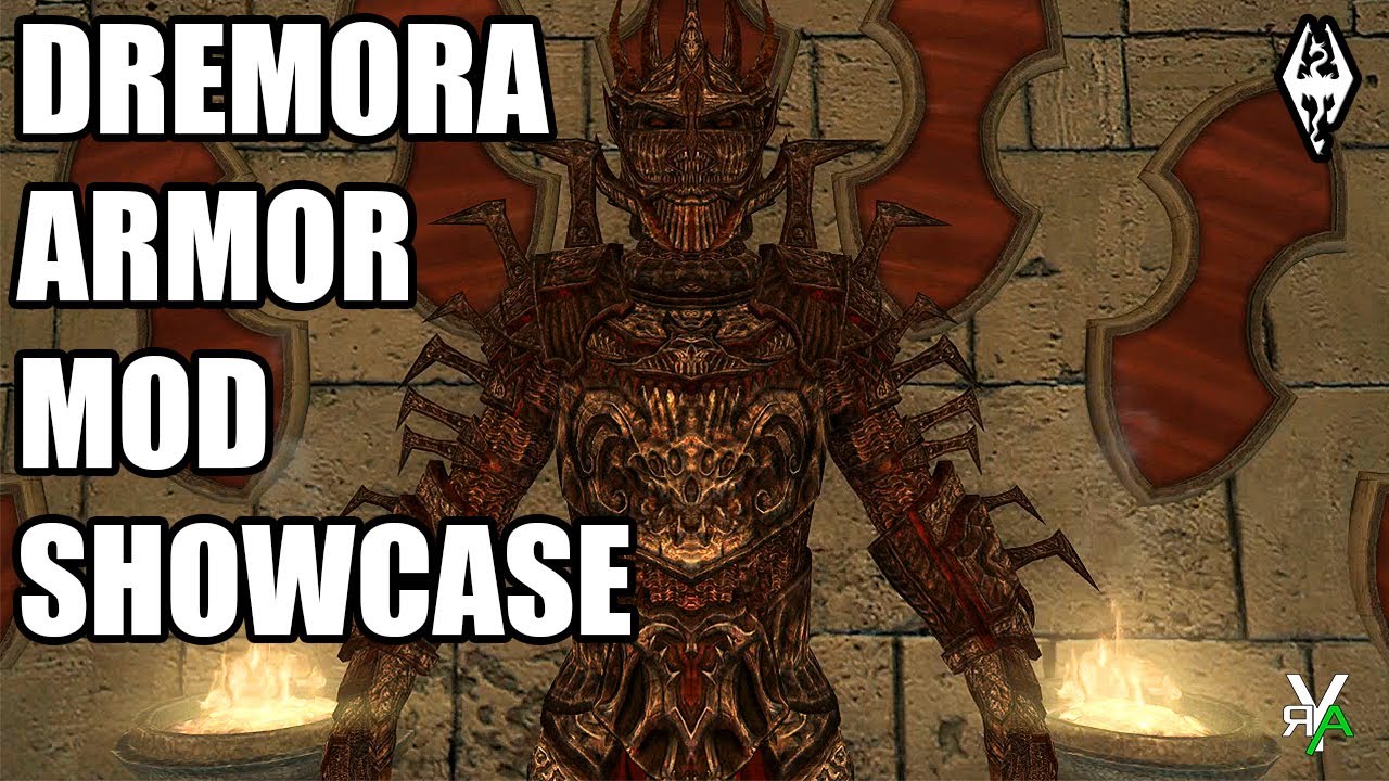 Xbox Skyrim SE: DREMORA ARMOR Mod Showcase - YouTube