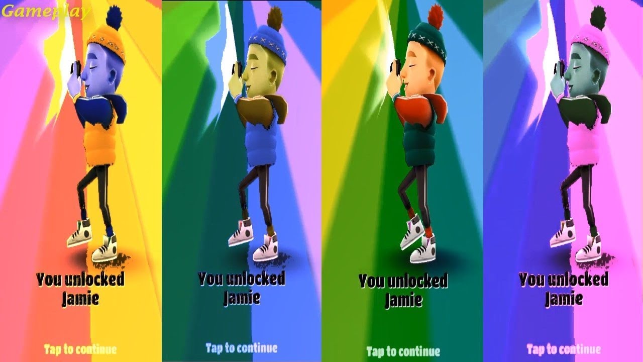 Colors Reaction Compilation Subway Surfers London Christmas 2018 ...