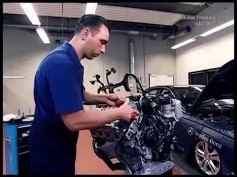 MERCEDES M272 and M273: TIMING CHAIN REPLACEMENT part 2 - YouTube