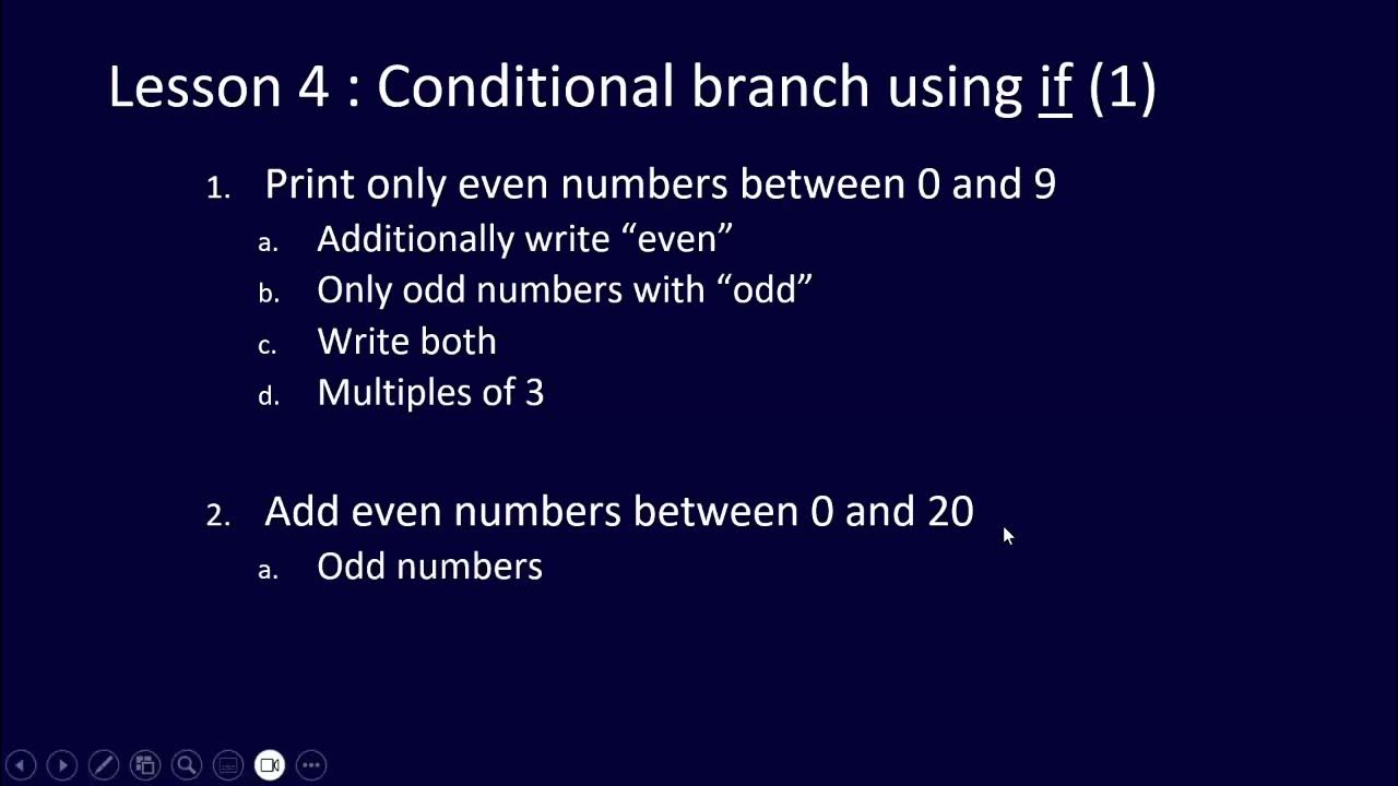 Python Challenge for ALL, Lesson 4: Conditionals using "if" - YouTube