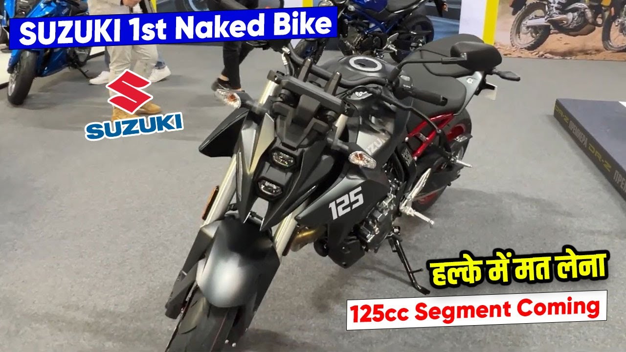 Suzuki 125cc Naked Bike Launch India | Suzuki’s Move into Naked 125 ...