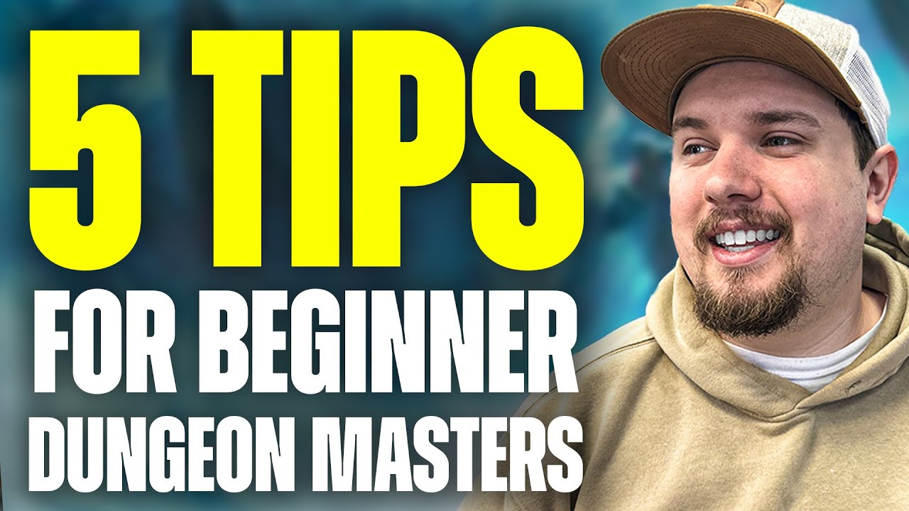 5 Tips for New Dungeon Masters - DnD - YouTube