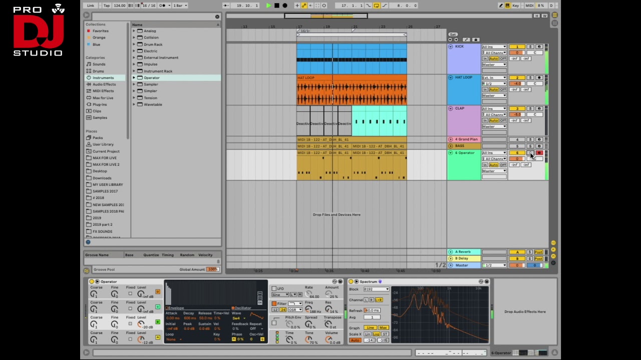 Tutorial 001 Making Deep House Bass In Operator (Ableton Live Tutorial) - YouTube