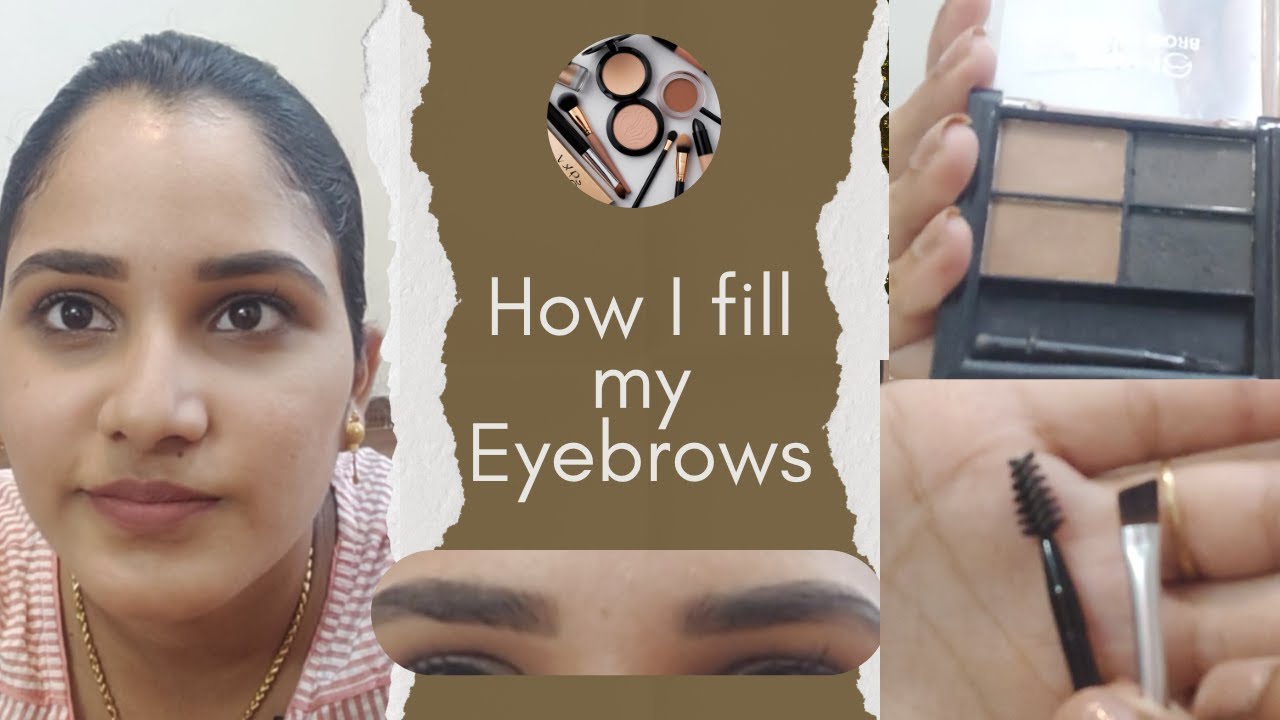 Easy and Perfect Eyebrow filling | Eyebrow Tutorial for beginners - YouTube