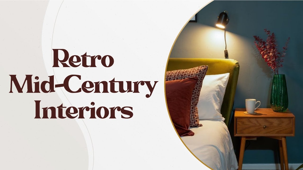 Retro Mid Century Interior Design Ideas | Sun Interiors Pune - YouTube