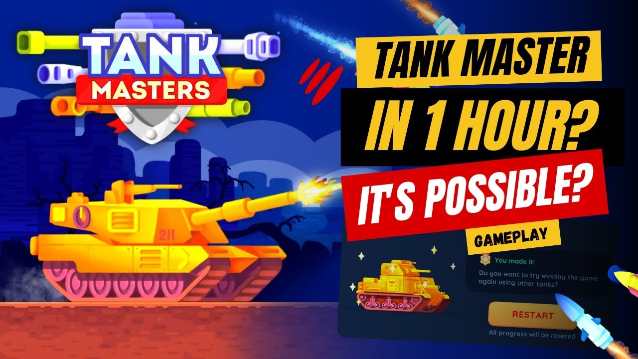 Tank Masters - Idle Tanks: Level 1 to 100 Victory Guide | #gameplay | # ...