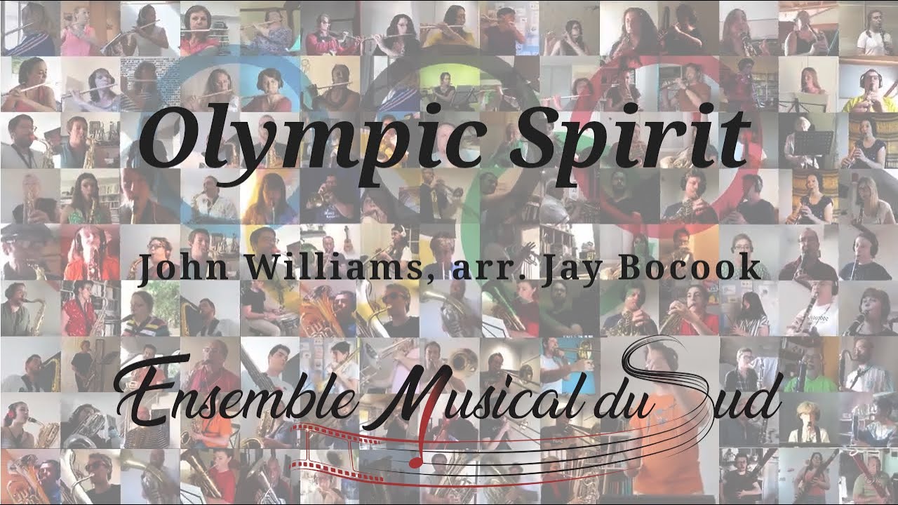 EMS - The Olympic Spirit confiné - John Williams, arr. Jay Bocook - YouTube