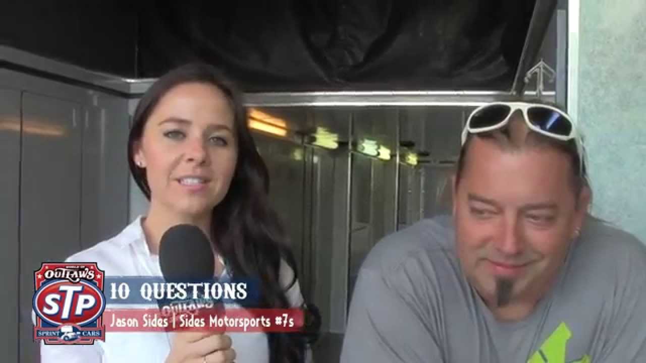 World of Outlaws STP Sprint Car Series 10 Questions with Jason Sides ...