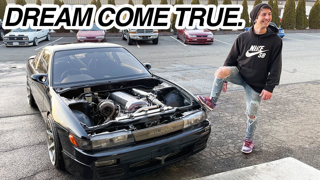 1JZ Swapped Silvia - FIRST DRIVE! - YouTube