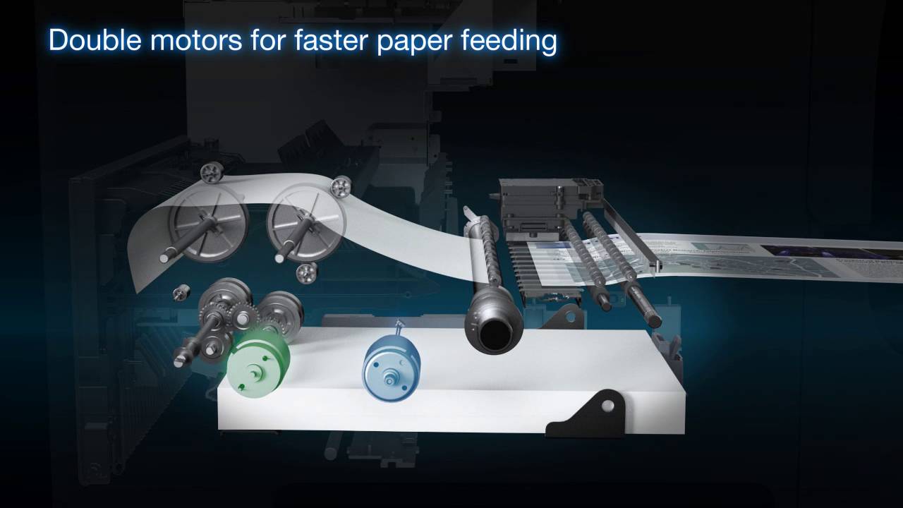 Epson Business Inkjet: Smooth Paper Feeding - YouTube
