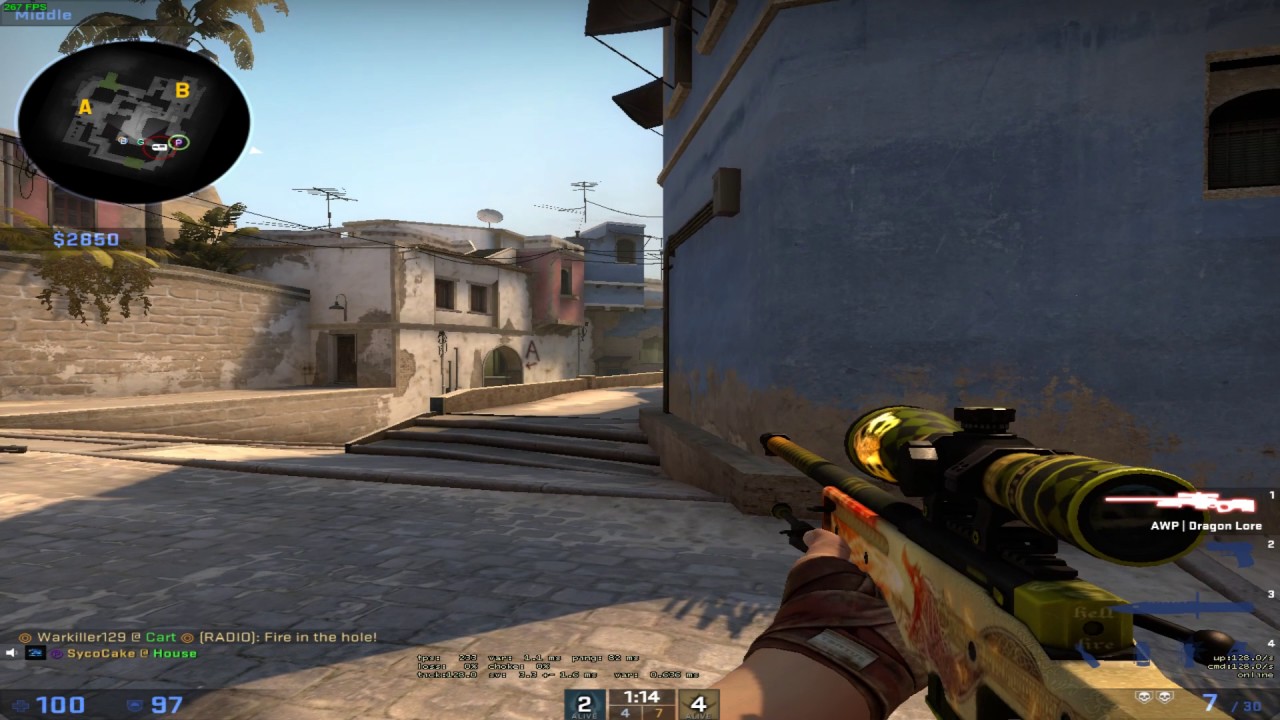 4k awp round dirty wallbang - YouTube