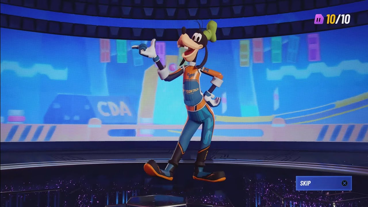 GOOFY - New Racer Entrance - Disney Speedstorm - YouTube