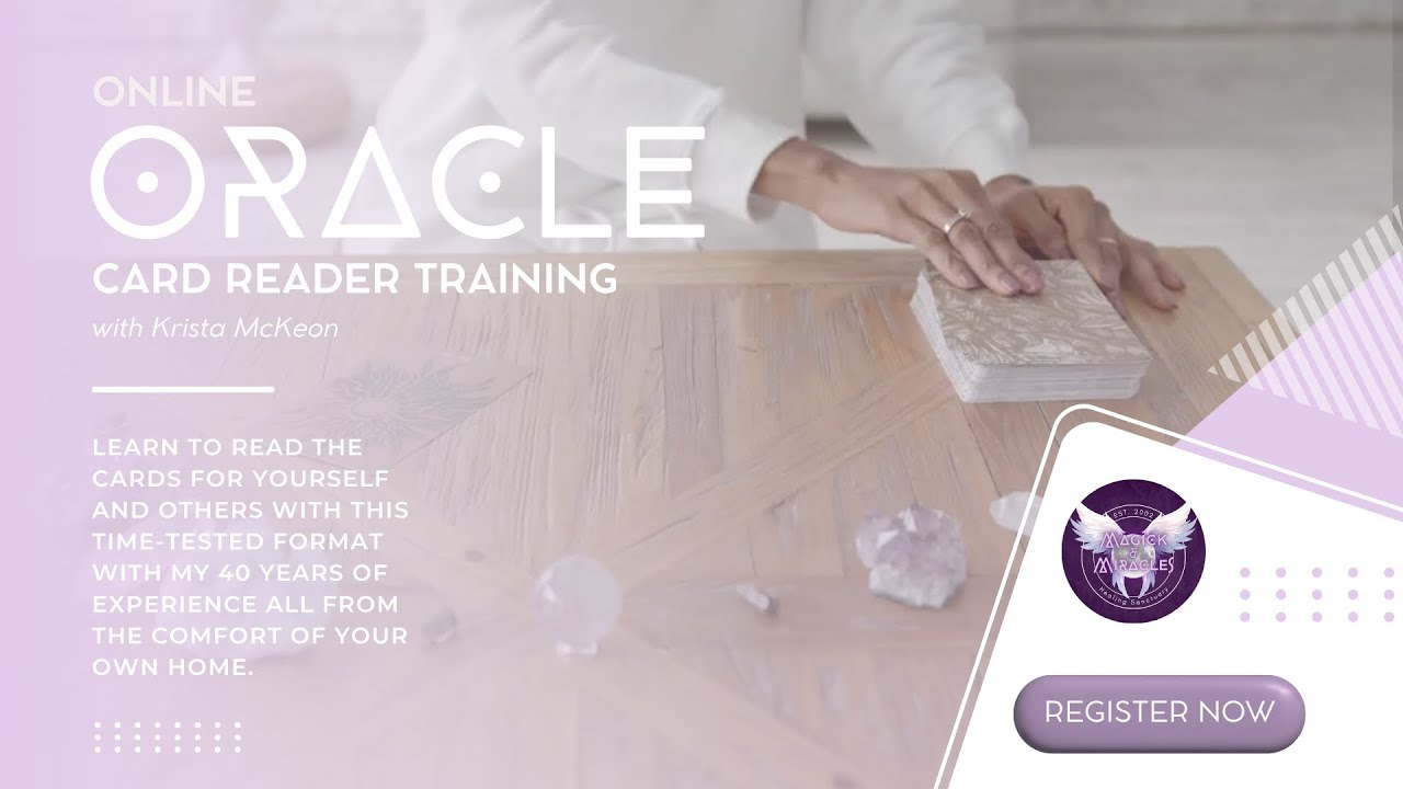 Become Your Own ORACLE Online Training - YouTube