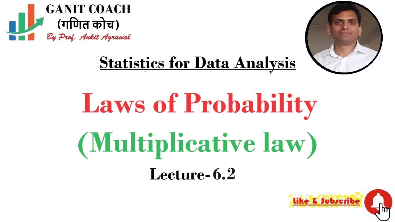 Lecture 6.2 Multiplicative law of probability | Multiplicative law ...