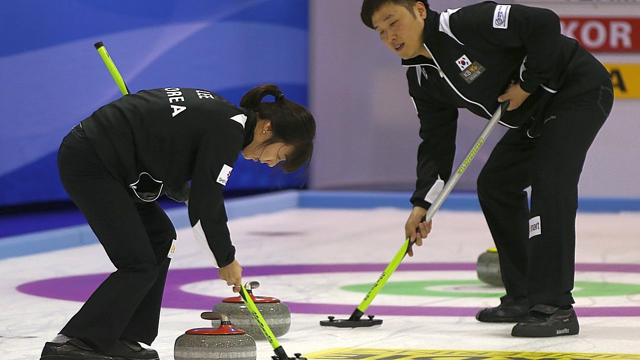 CURLING: SCO-KOR World Mixed Doubles Chp 2015 - HIGHLIGHTS - YouTube