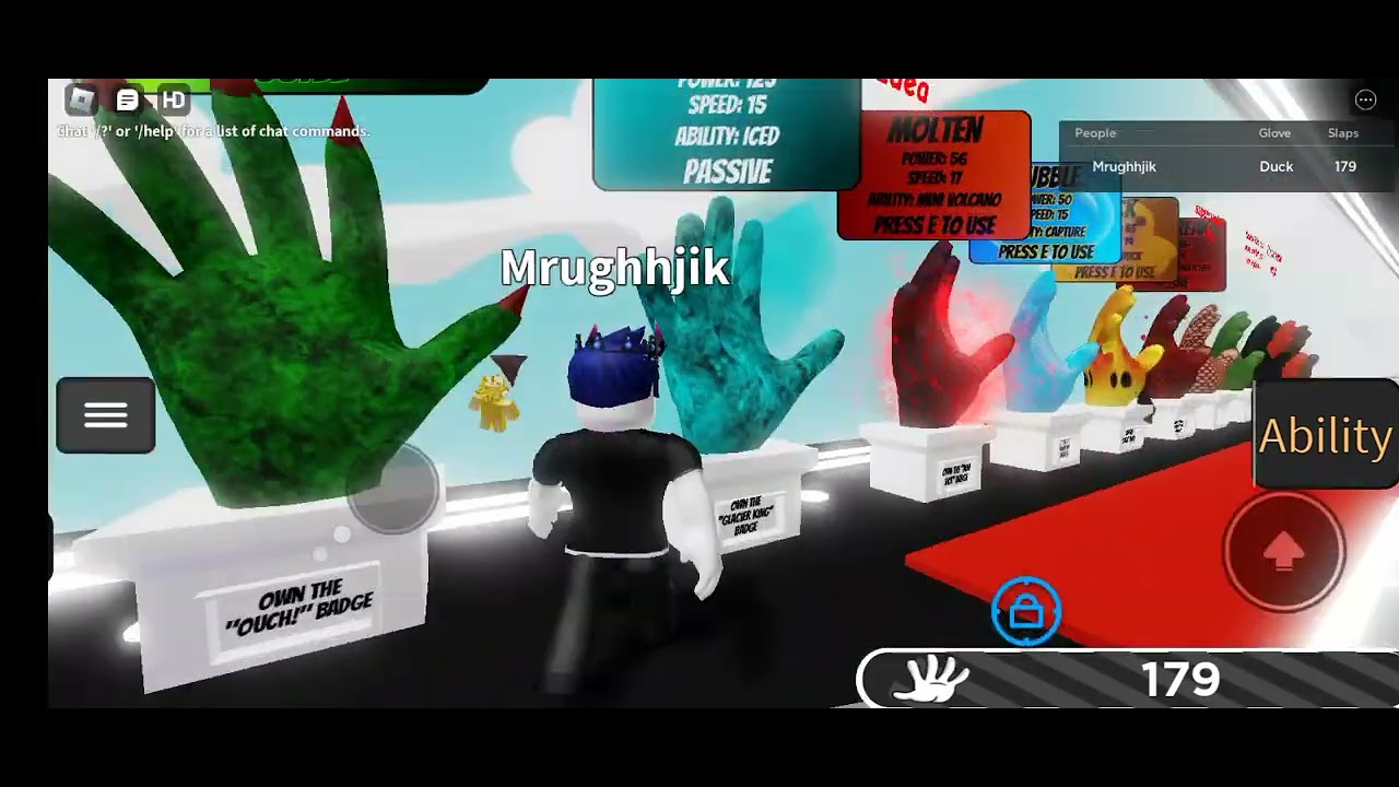 slap battles fanmade Bubble Glove cool - YouTube