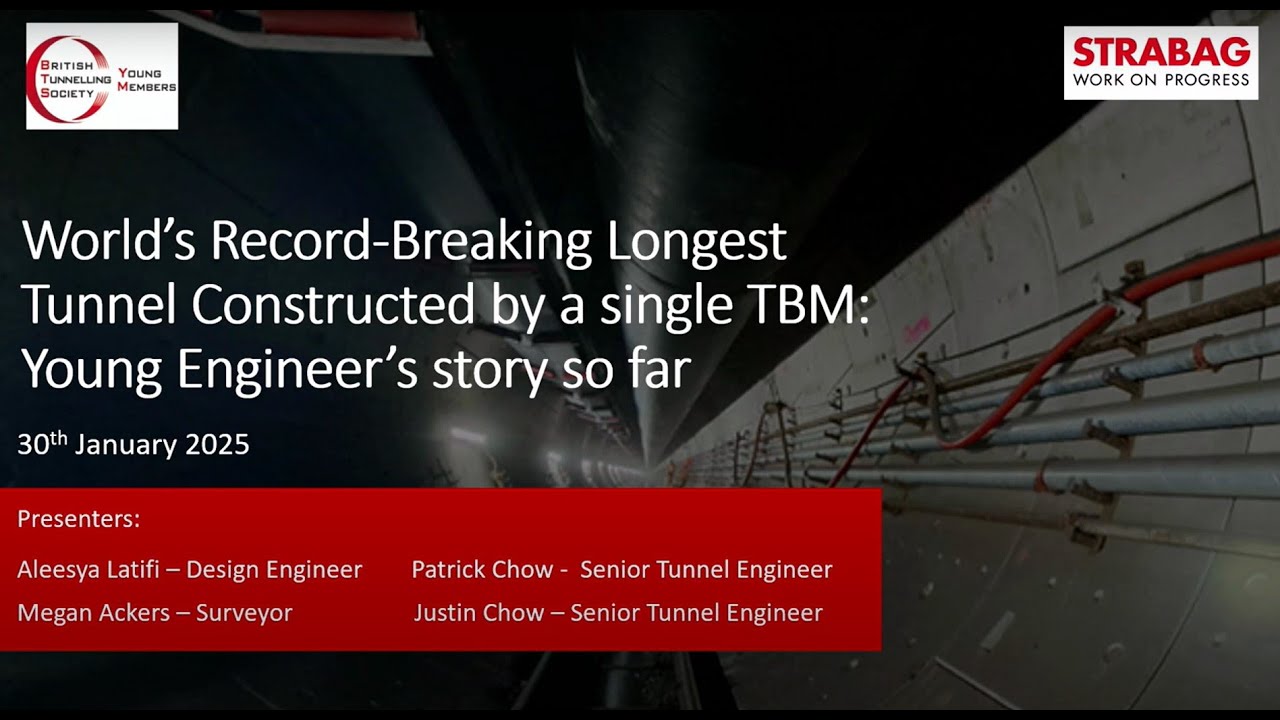BTSYM 2025-01: World’s longest tunnel constructed by a single TBM ...