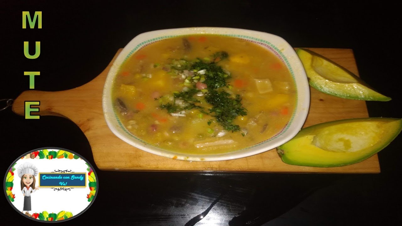 Mute criollo/Sopa de callo | Cocinando con sandy ve! - YouTube