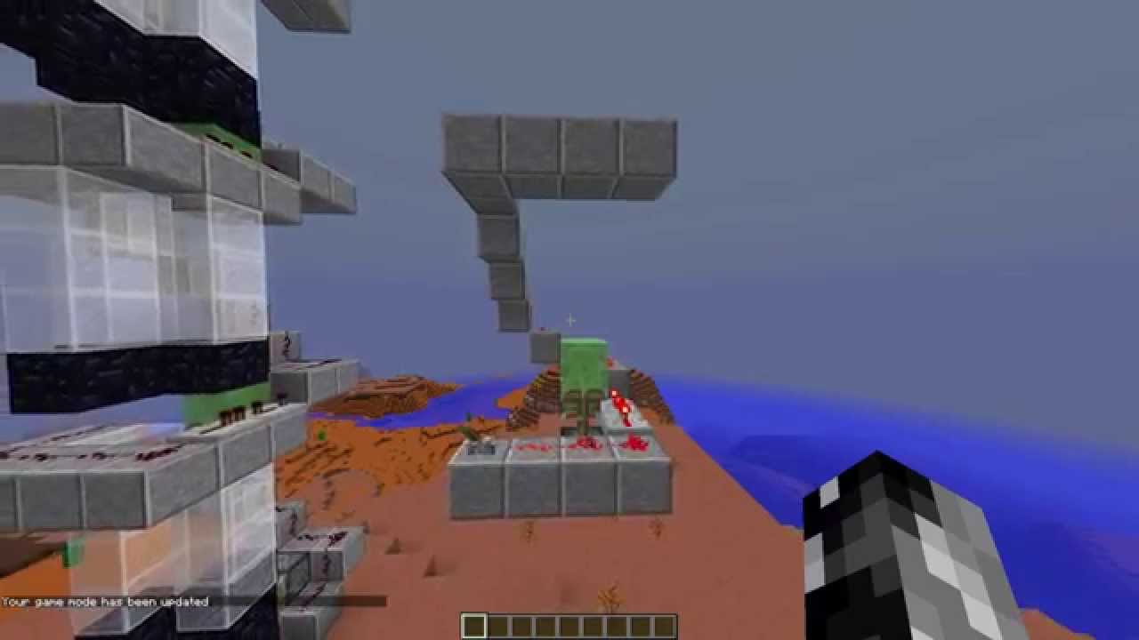 Minecraft 1.8 :: Slime Block Elevator - YouTube