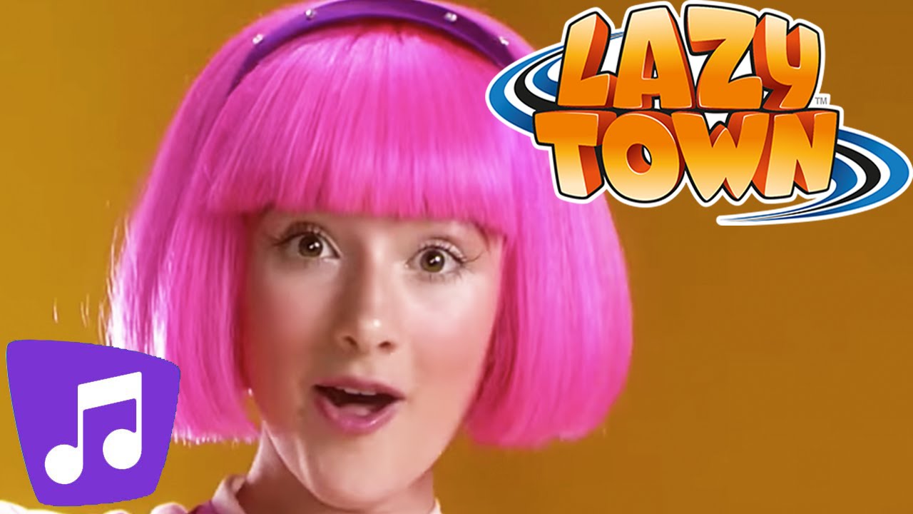 Lazy Town Music Video I Techno Generation & Many More Music Video - YouTube