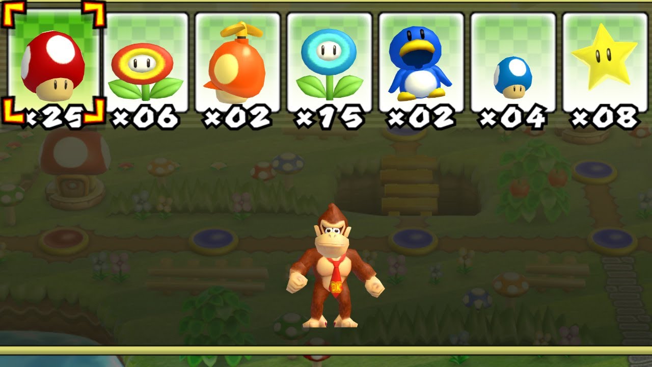 What happens when Donkey Kong uses Mario's Power-Ups ? - YouTube