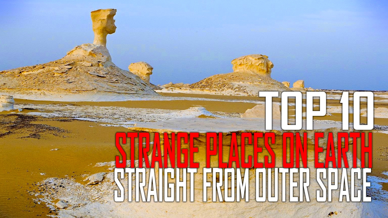 Top 10 Surreal, Unbelievable, and Strange Places on Earth - YouTube