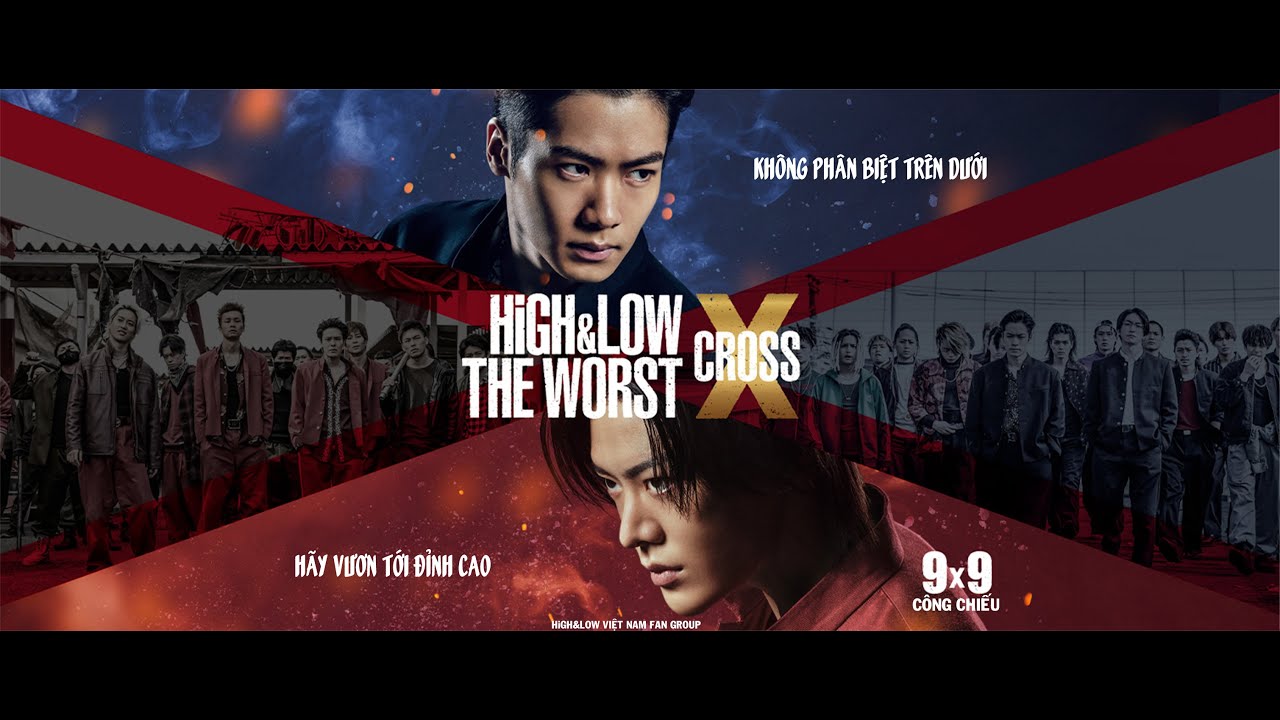 HiGH＆LOW THE WORST X (CROSS) TEASER TRAILER VIETSUB - YouTube
