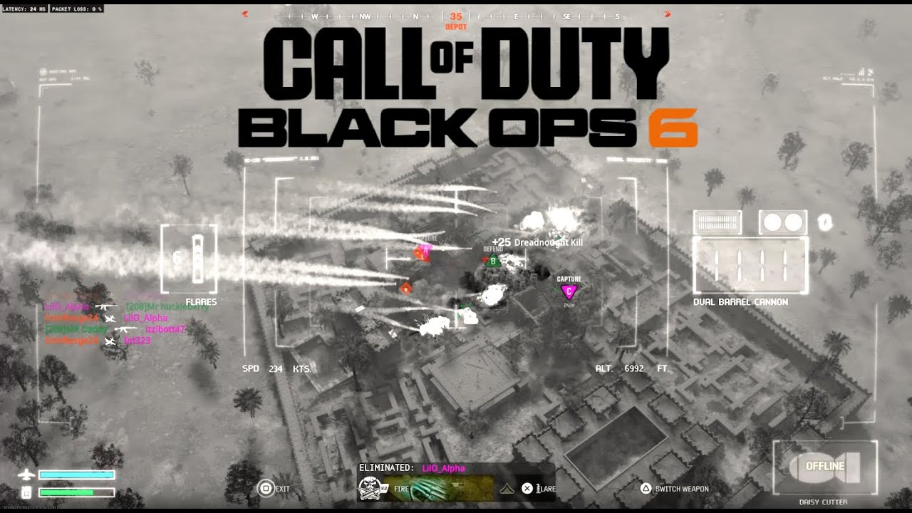 42-7 First Time Ever Double Dreadnought! ☠️ ☠️ Call of Duty Black Ops 6 ...