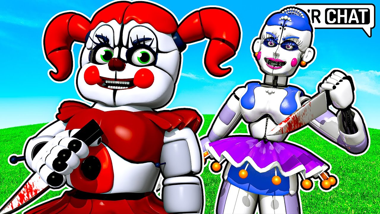 Ballora is JEALOUS of Circus Baby in VRCHAT - YouTube